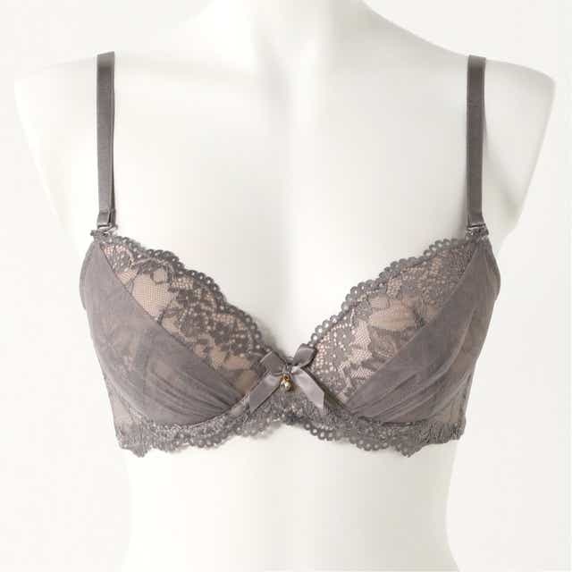 ベルメゾン ヌーディーワイヤーブラ&ショーツセット モスグリーン D70/M(D70/M モスグリーン): ベルメゾン JRE MALL店｜JRE MALL