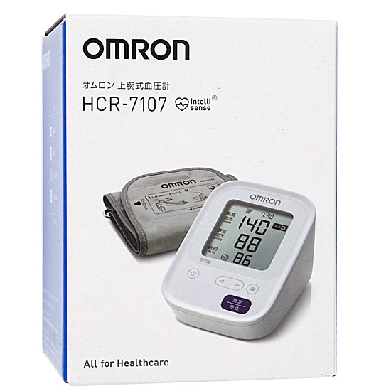 【送料無料】オムロン 上腕式血圧計 HCR-7107: オンラインショッピングエクセラー JRE MALL店｜JRE MALL