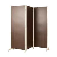 パーテーション キャスター付きパーテーション 3連 高さ180cm （ 自立 衝立 パーティション キャスター付 折りたたみ 部屋 仕切り 間仕切り パーティーション 目隠し ついたて ...